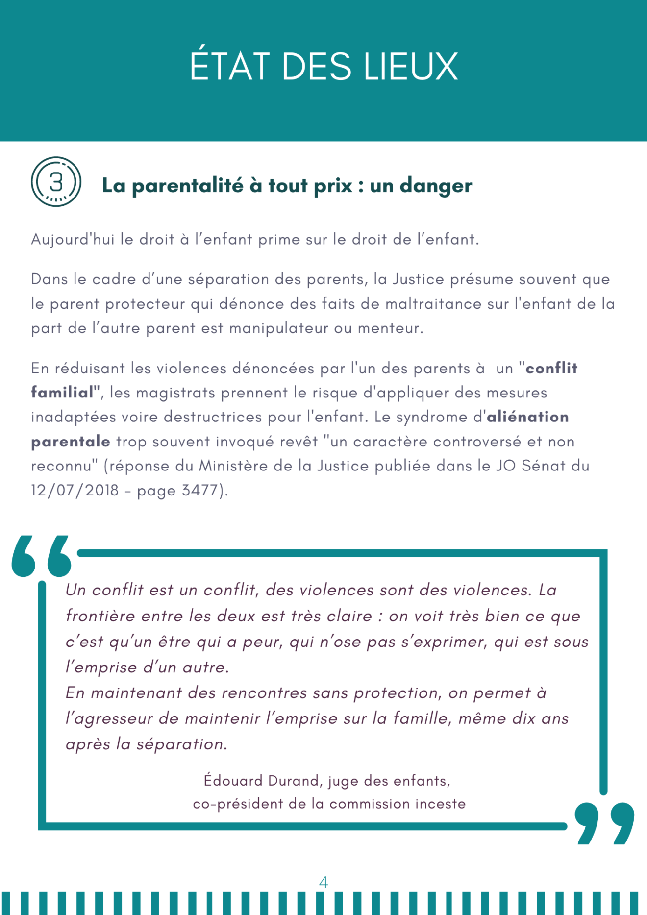 4 Propositions Pour Mieux Protéger Les Enfants Victimes De Violences